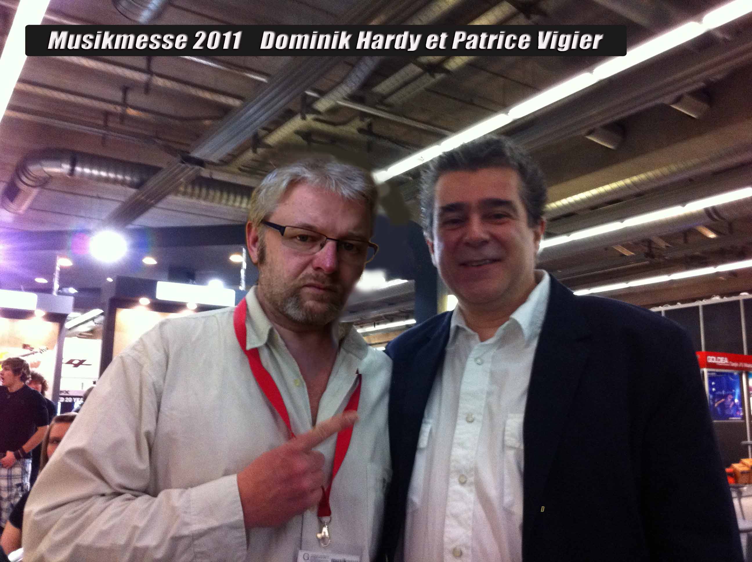 Muzikmesse 2011, Vigier, toujours les plus belles guitares du salon ...